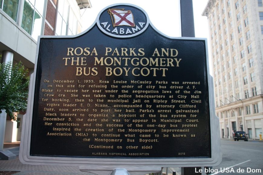 Visite de MONTGOMERY - ALABAMA - Le blog USA de Dom