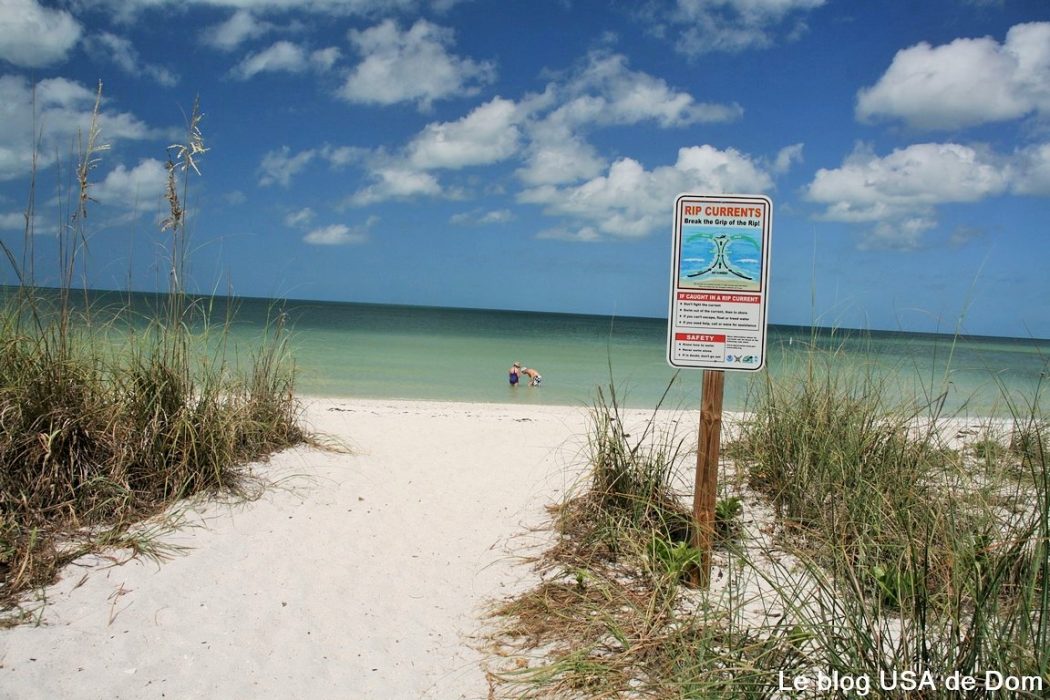 Baignade à Delnor-Wiggins Pass State Park - FLORIDE