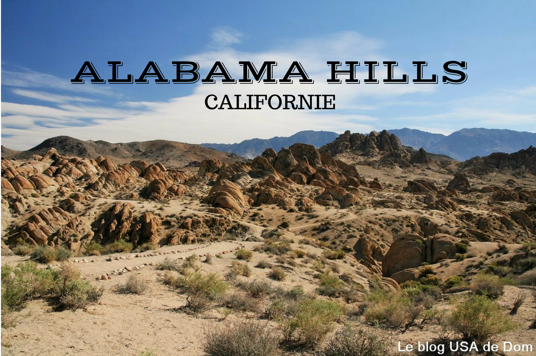 Alabama Hills et le musée du cinéma à Lone Pine CALIFORNIE