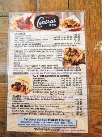 Les restaurants MEMPHIS TENNESSEE - LE BLOG USA DE DOM